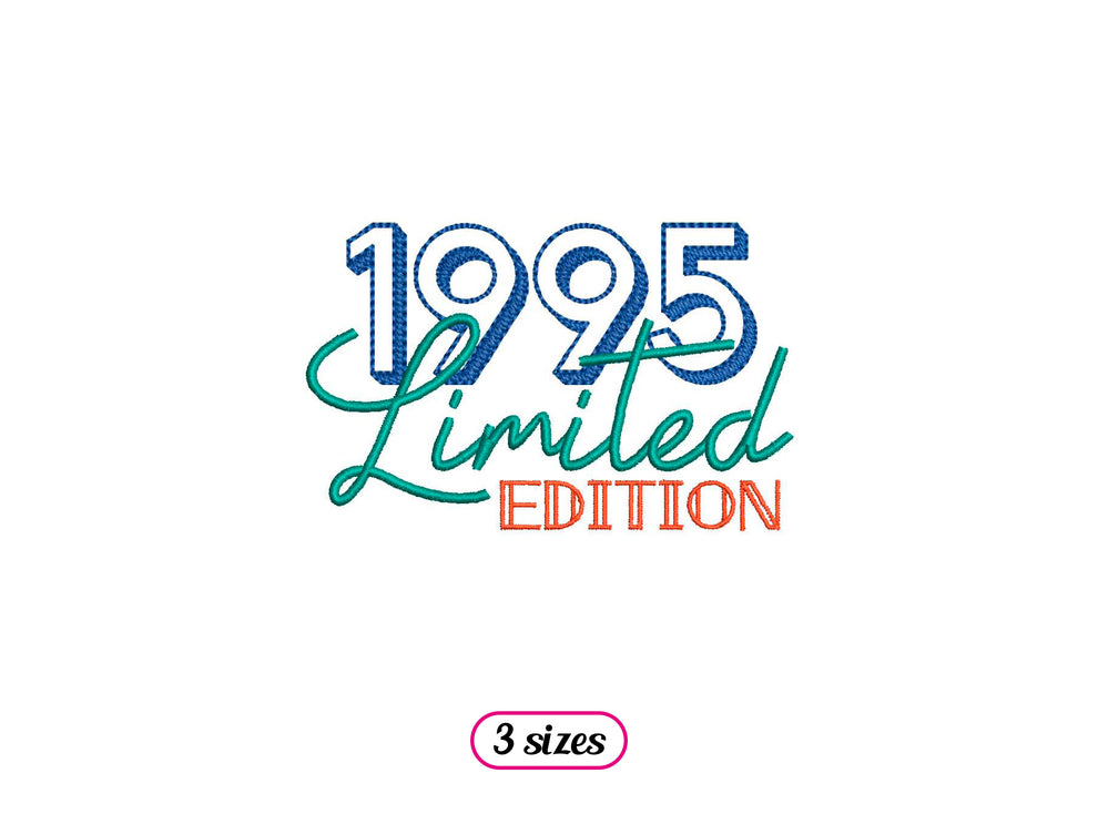 30th Birthday 1995 Logo – The Stitch Father