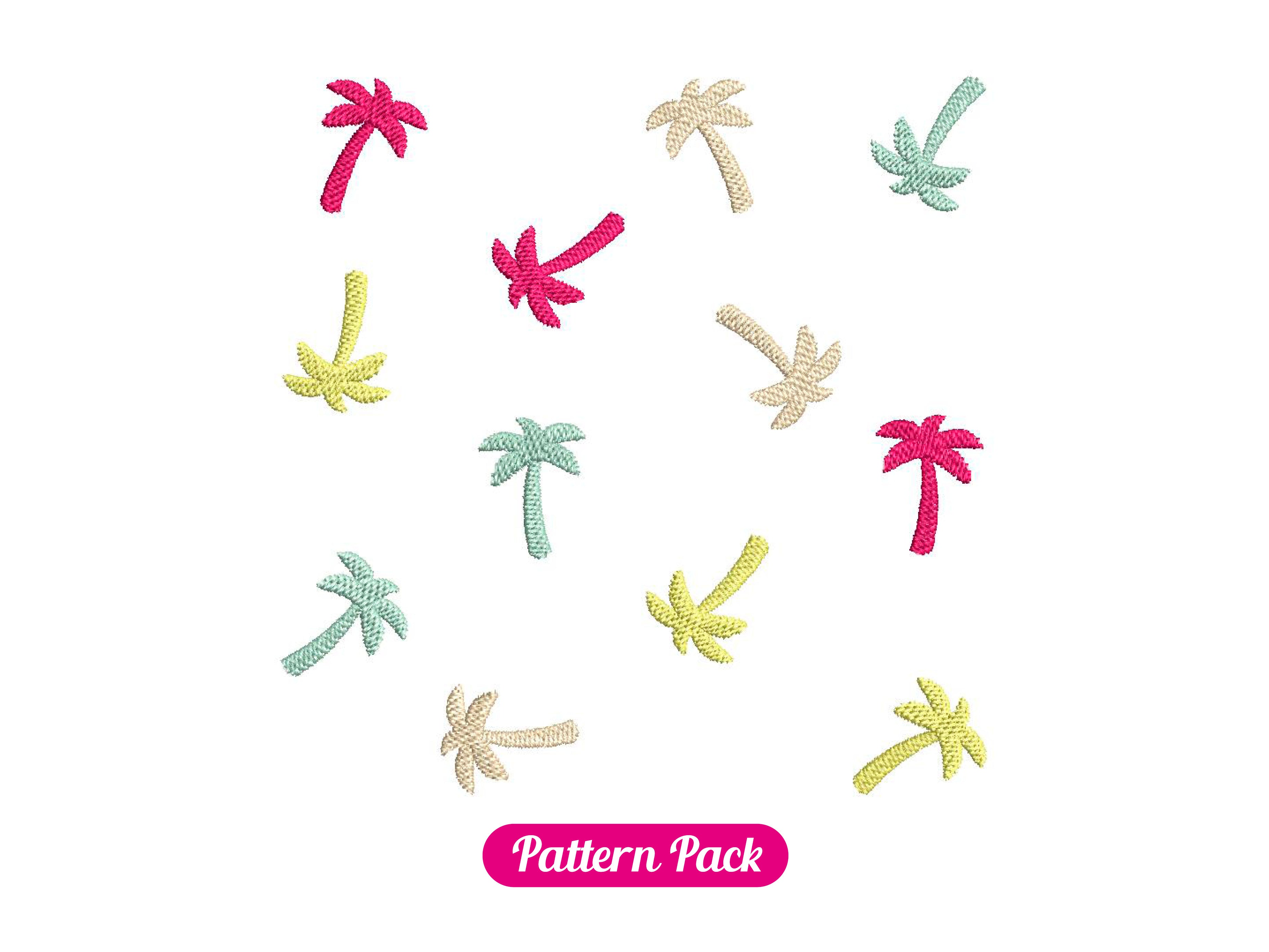 Palm Tree Patterns – The Stitch Father - Machine Embroidery