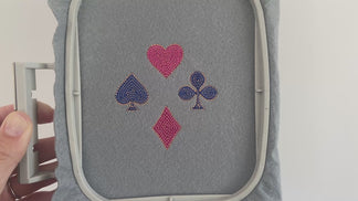 Spades (Playing Card Suit) – The Stitch Father - Machine Embroidery